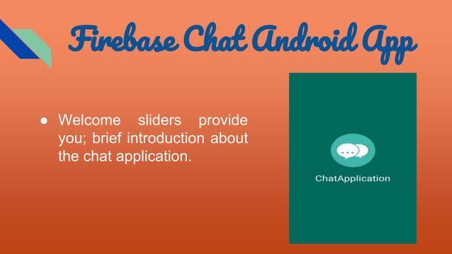 Chat Application Android App Ppt Pptx 3268