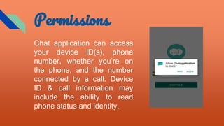 Chat application android app ppt | PPTX