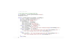 Chat application with Azure SignalR Service | PPT