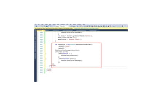 Chat application with Azure SignalR Service | PPT