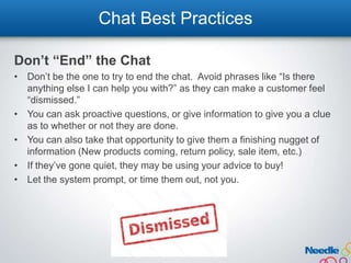 Chat best practices training | PPTX