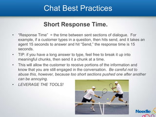 Chat best practices training | PPTX