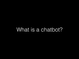 A Brief Intro to Chatbot | PPT