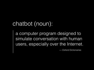 A Brief Intro to Chatbot | PPT