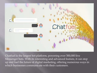 Everyone's Need to Know About Chatbot Framework & Platform | PPT