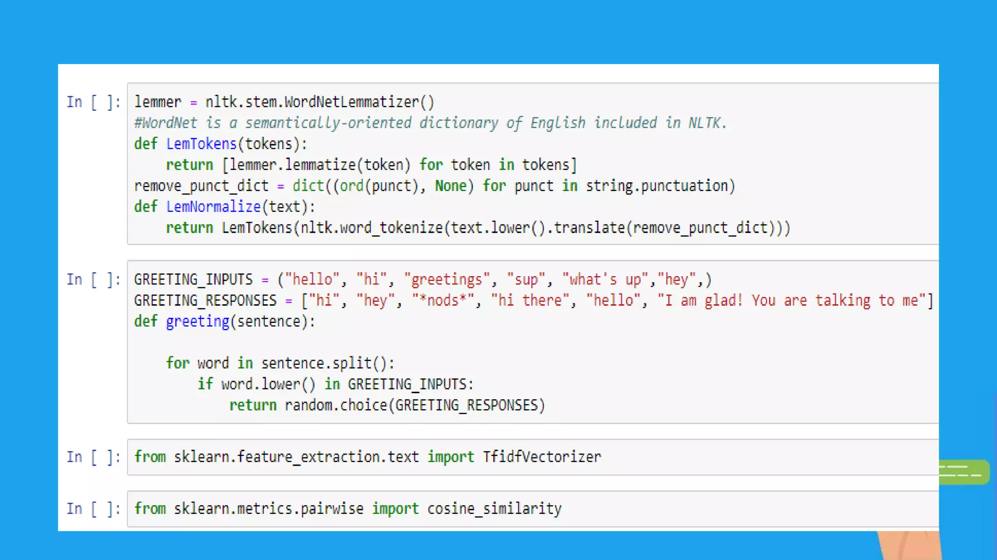 Chatbot And Virtual Ai Assistant Implementation In Natural Language Processing Pptx