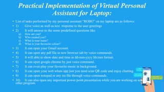 Chatbot and Virtual AI Assistant Implementation in Natural Language ...