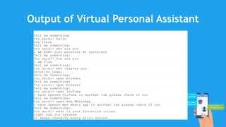 Chatbot and Virtual AI Assistant Implementation in Natural Language ...