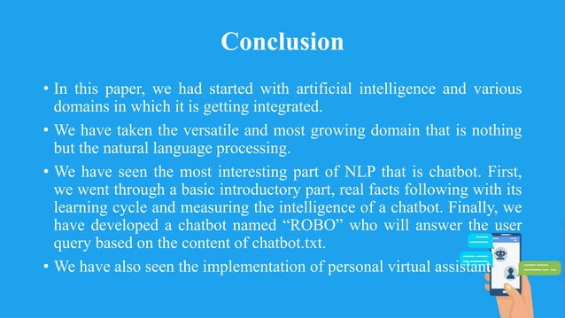 Chatbot and Virtual AI Assistant Implementation in Natural Language Processing | PPTX ...