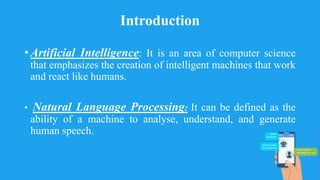 Chatbot and Virtual AI Assistant Implementation in Natural Language ...