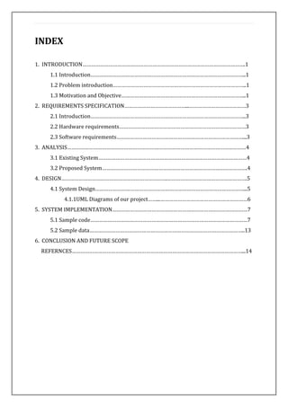 Student information chatbot final report | PDF