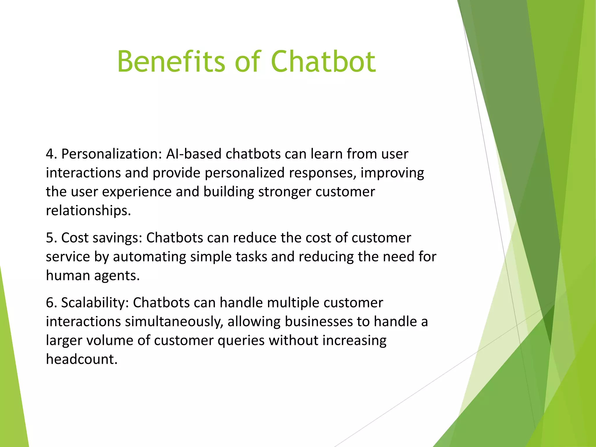 chatbot.ppt.pptx | Artificial Intelligence | Technology & Computing