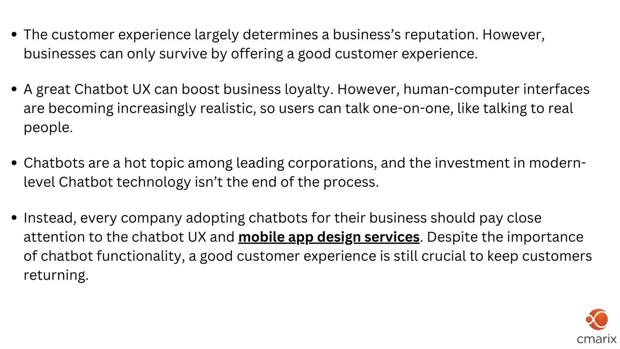 Tips For Best Chatbot UX Design | PPT