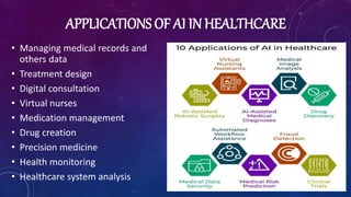 AI Based Health Care Chatbot System | PPTX