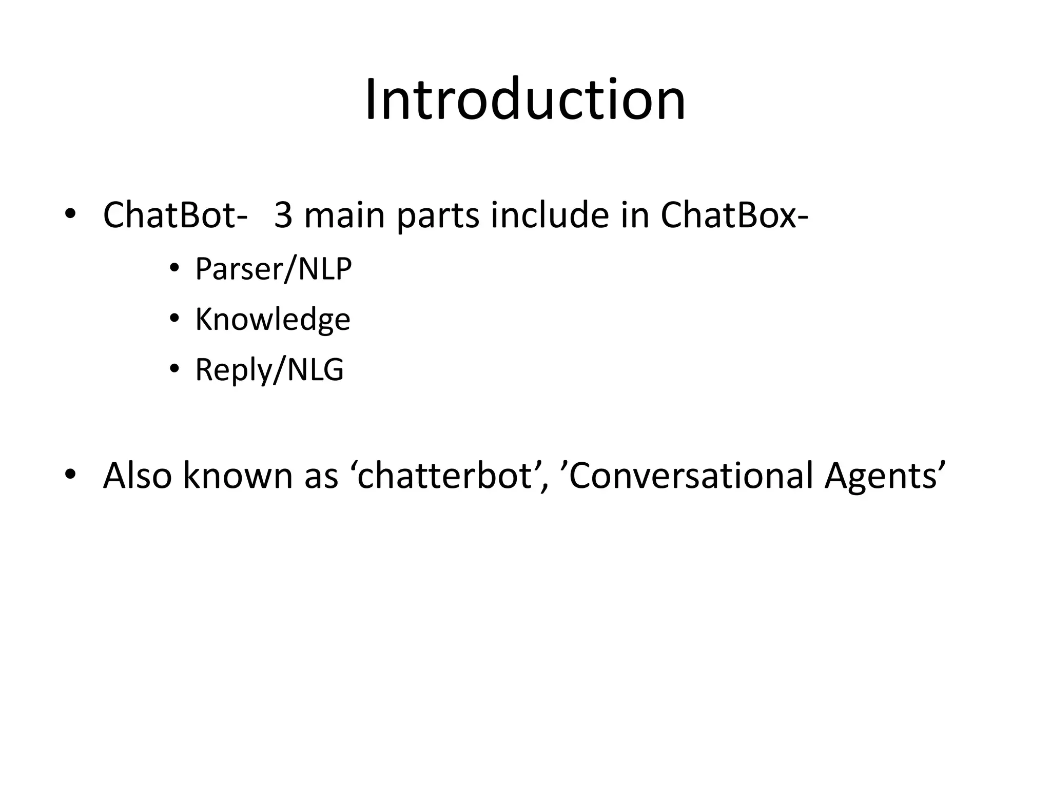 Chat bot analysis | PPTX