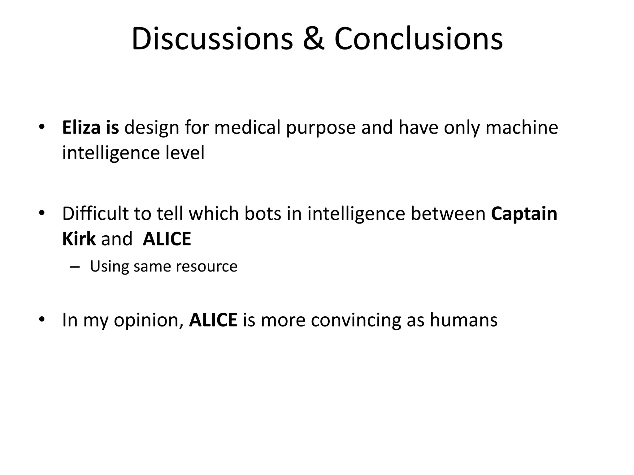 Chat bot analysis | PPTX