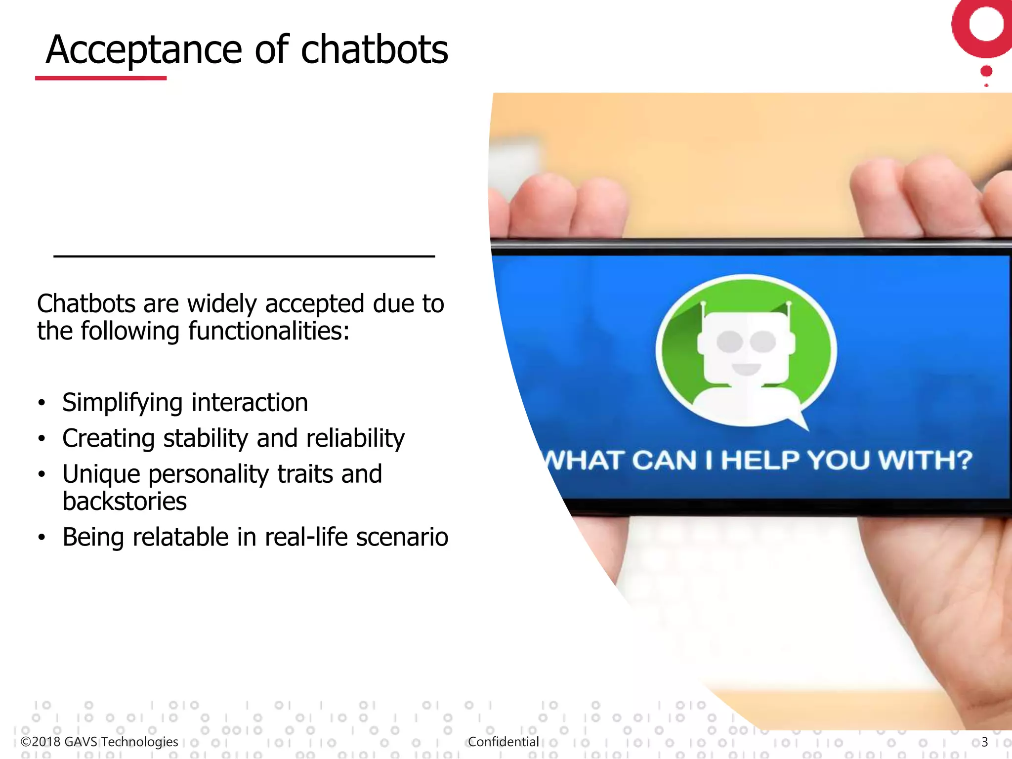 Chatbot and its importance in AI setup | PPT Chatbot and its importance in AI setup | PPT