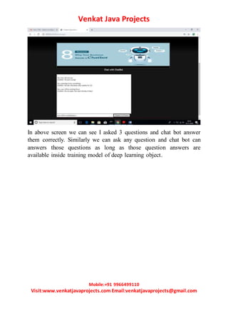 Chatbot application | PDF