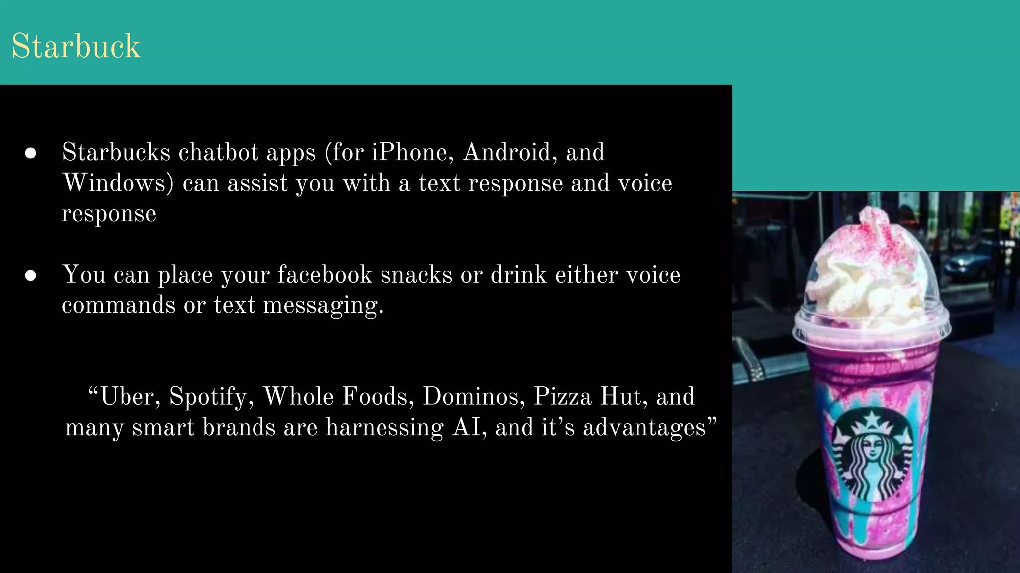 Chatbot cheatsheet | PPT