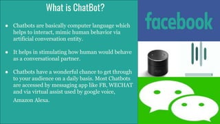 Chatbot cheatsheet | PPT