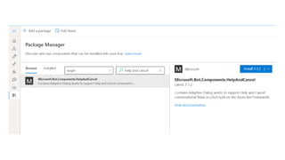 ChatBot Concept MS BOT Framework | PDF
