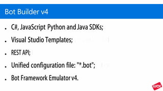 ChatBot Concept MS BOT Framework | PDF