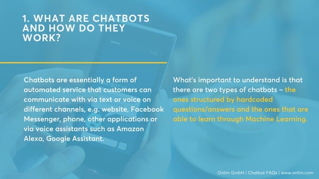 Chatbot FAQs – The Most Common Chatbot Questions Answered! | PPT