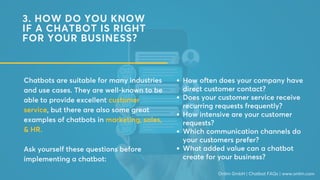 Chatbot FAQs – The Most Common Chatbot Questions Answered! | PDF