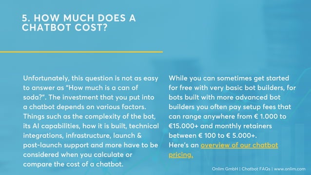 Chatbot FAQs – The Most Common Chatbot Questions Answered! | PPT