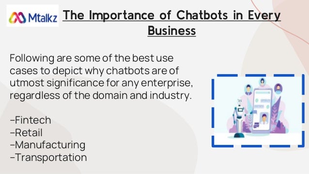 Chatbot for Business and Marketing.pptx | Business | Business and Finance