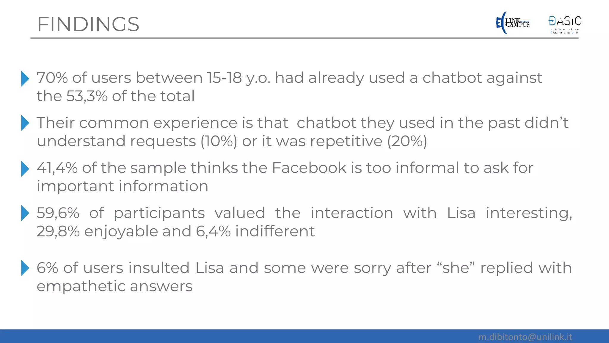 Chatbot in a Campus Enviroment: Design of LiSA, a Virtual Assistant To ...
