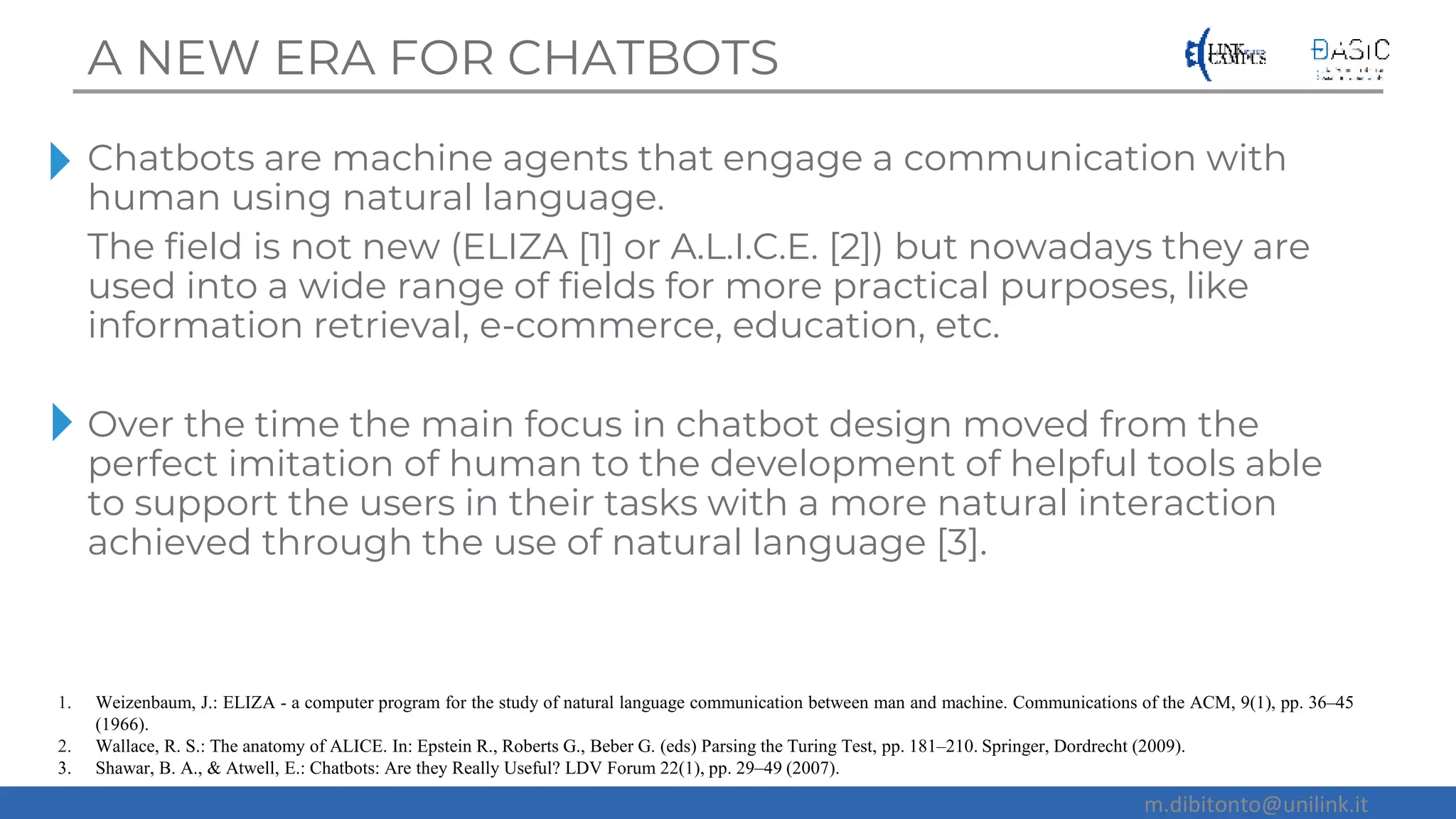 Chatbot in a Campus Enviroment: Design of LiSA, a Virtual Assistant To ...