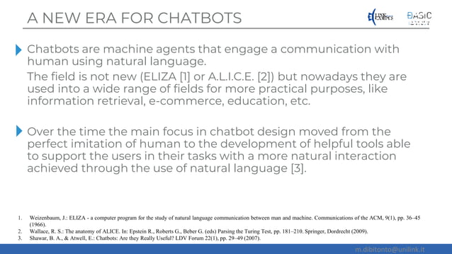 Chatbot in a Campus Enviroment: Design of LiSA, a Virtual Assistant To ...