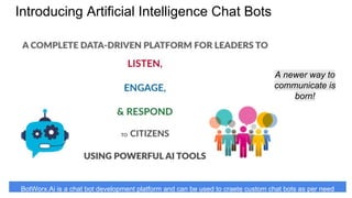 How AI based Chat bot help in e-governance? | PDF | Email | Internet
