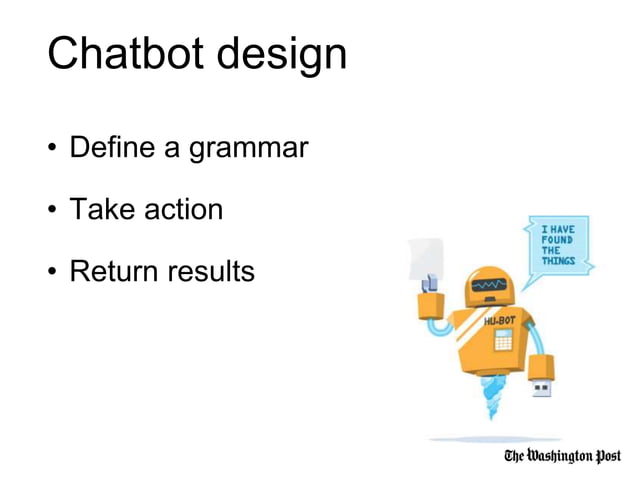 Chatbot interfaces | PPT