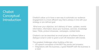 Whats a Chat bot | PPT