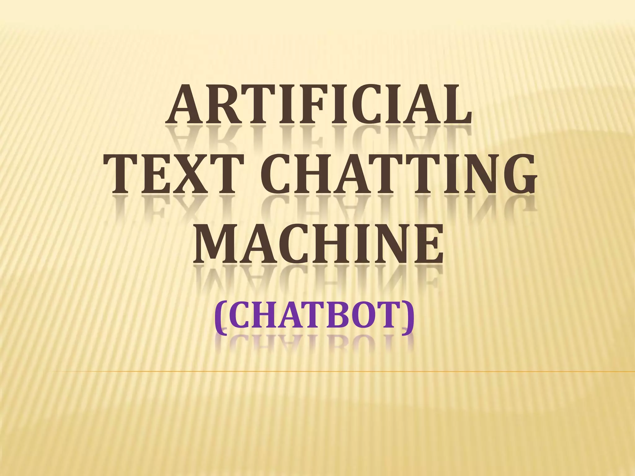 Chatbot Artificial Intelligence | PDF Chatbot Artificial Intelligence | PDF