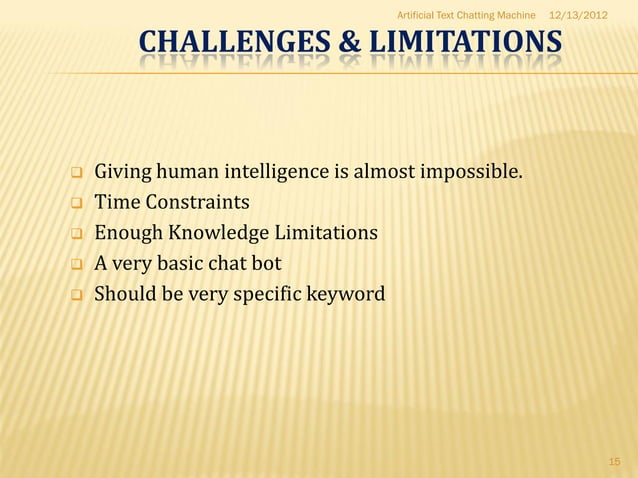 Chatbot Artificial Intelligence | PDF Chatbot Artificial Intelligence | PDF
