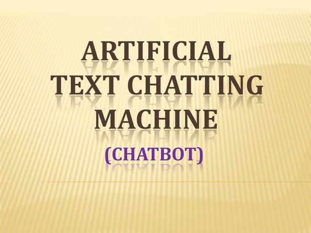 Chatbot Artificial Intelligence | PDF