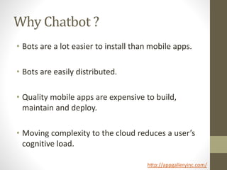 Chatbot ppt | PPTX
