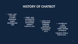 CHATBOT PPT BY ANISHKA GUPTA.pdf presentation tool | PDF