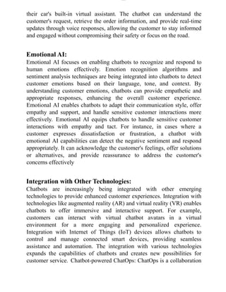 Chatbot report by Anishka gupta .pdf chatbot presentation | PDF