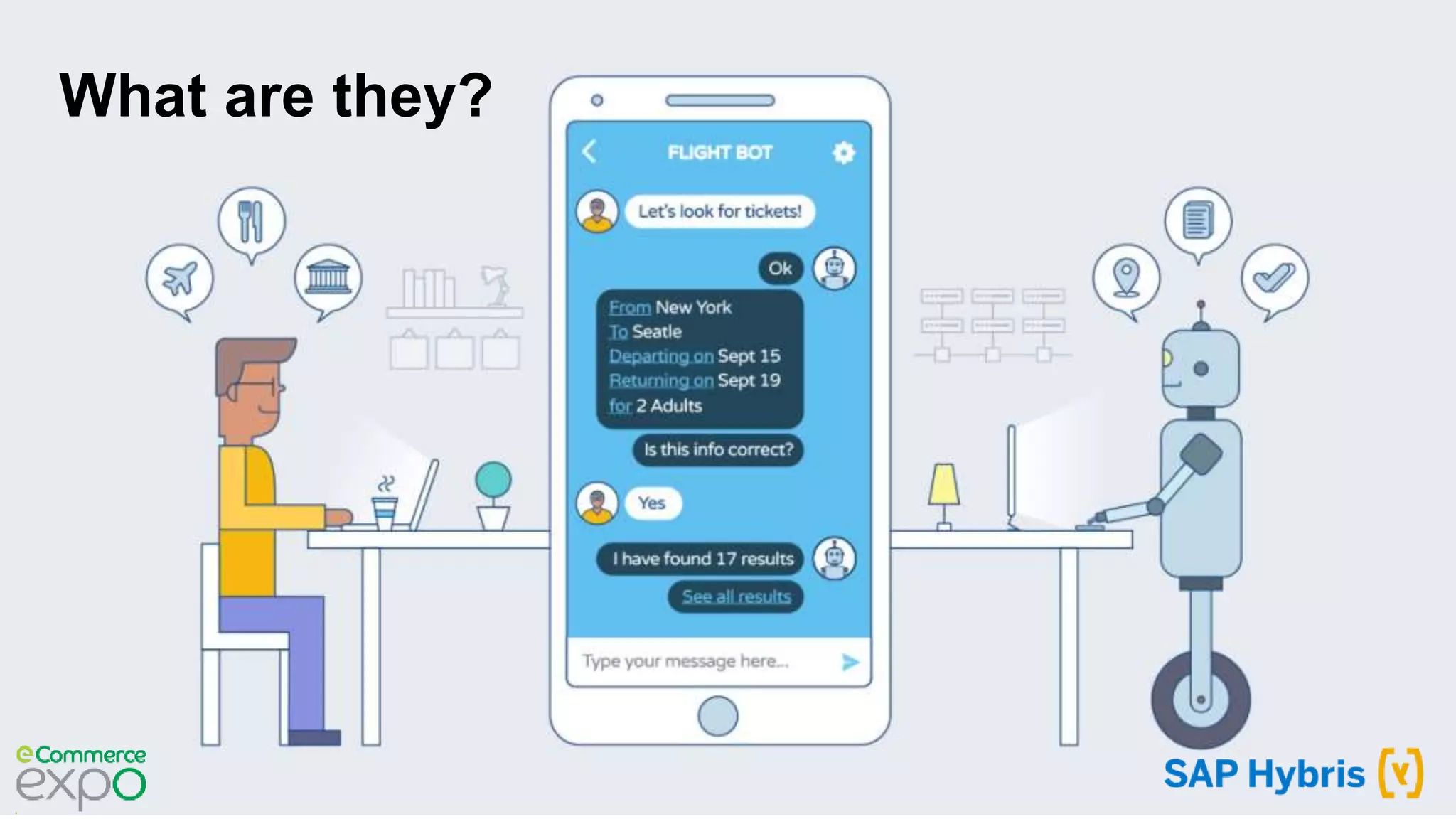 Chatbot report with sap hybris | PPTX