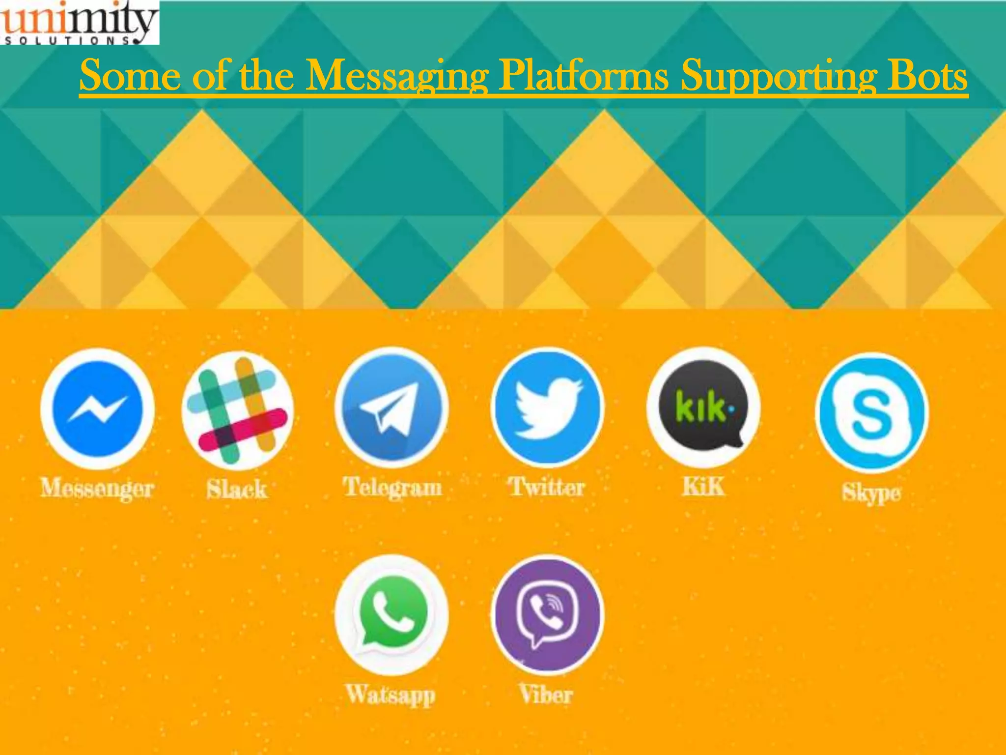 An introductory overview of Chatbots | PPT