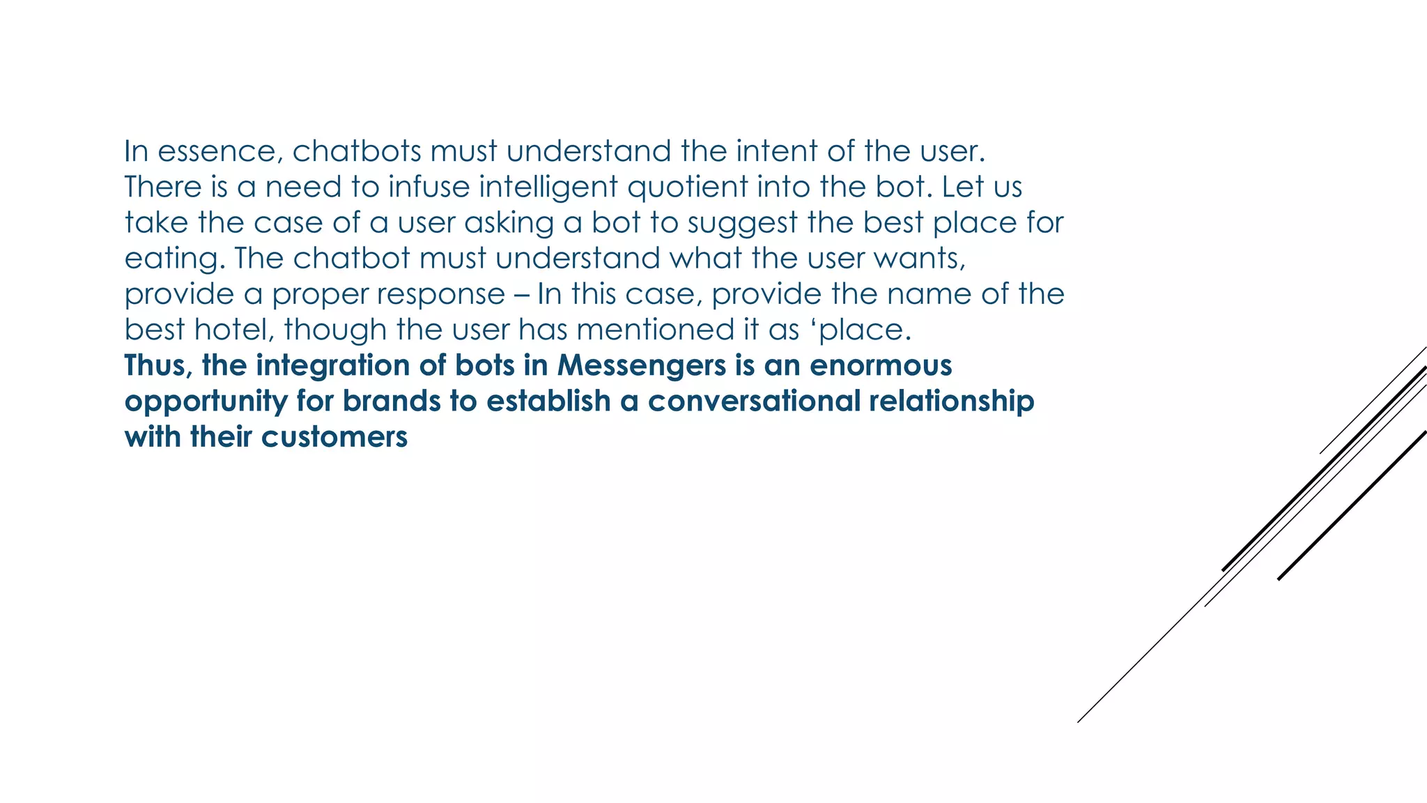 Introduction to Chatbots | PDF