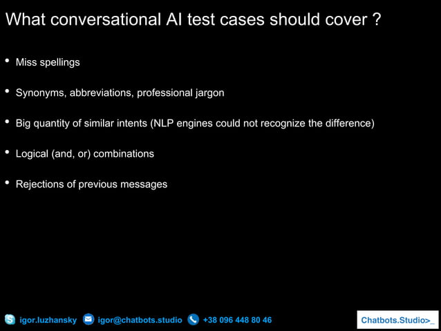 AI Chatbot Development Methodology | PPTX