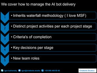 AI Chatbot Development Methodology | PPTX