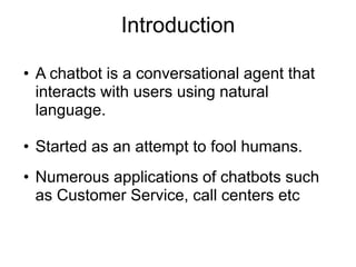 Chatbots.ppt | Artificial Intelligence | Technology & Computing
