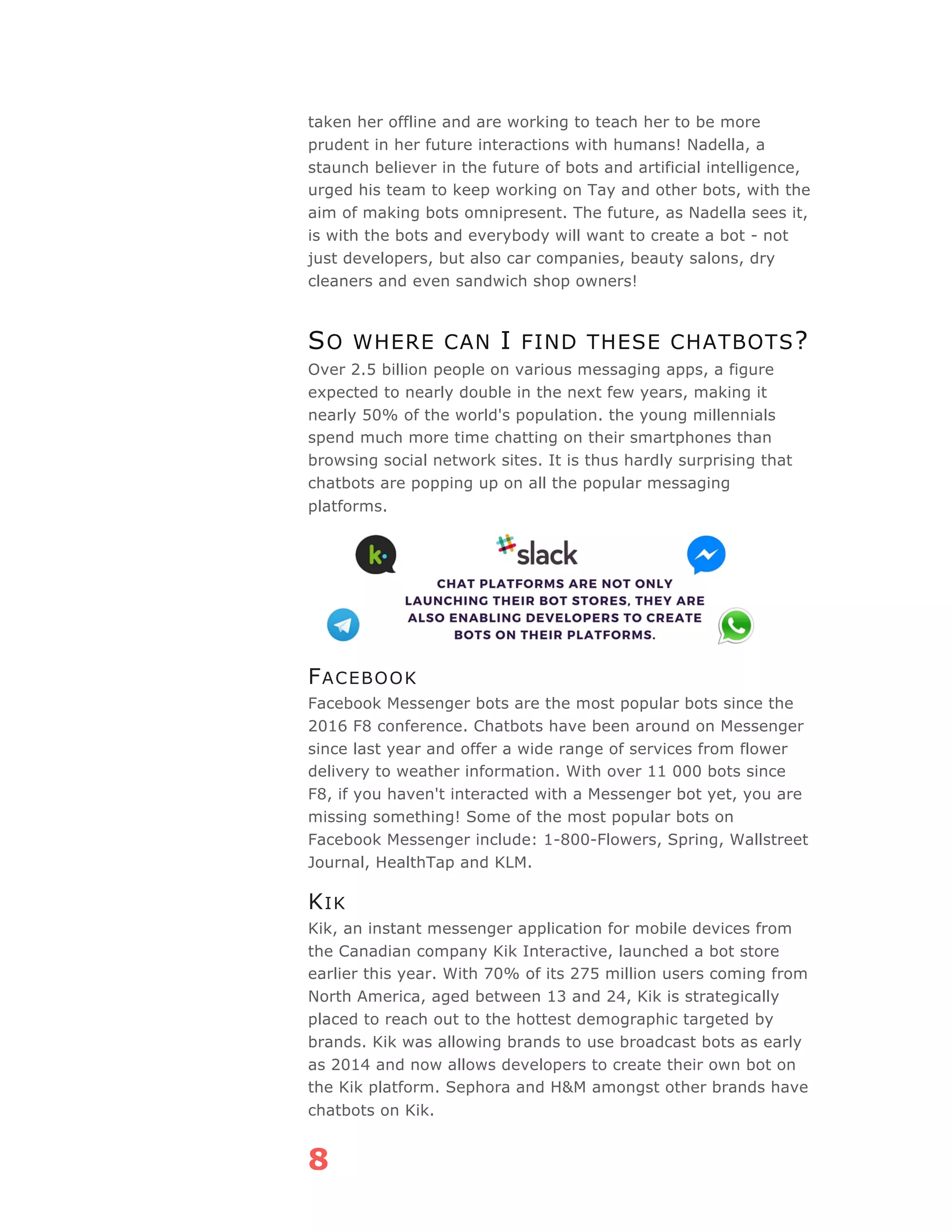 Chatbots - An Introduction | PDF | Internet | Computing