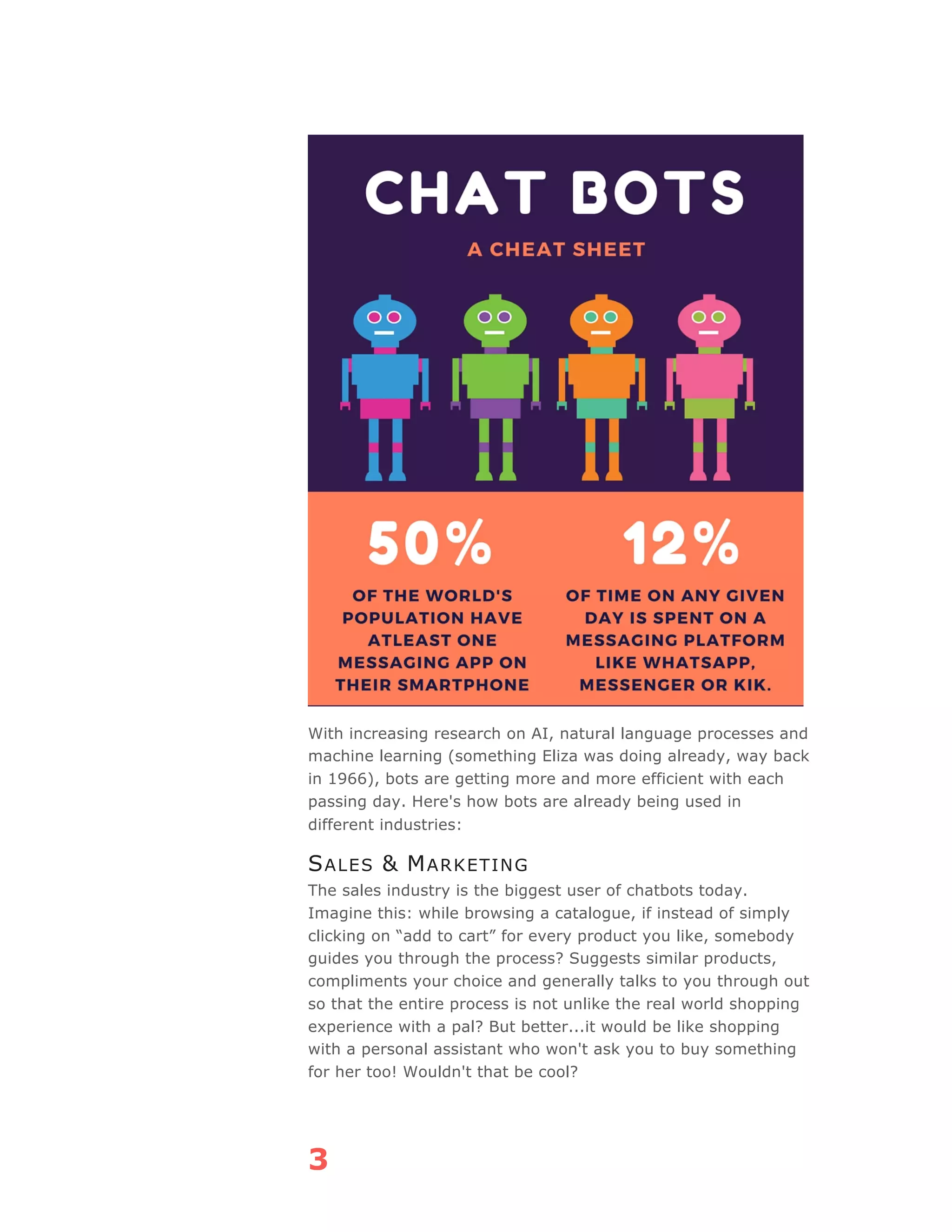 Chatbots - An Introduction | PDF | Internet | Computing